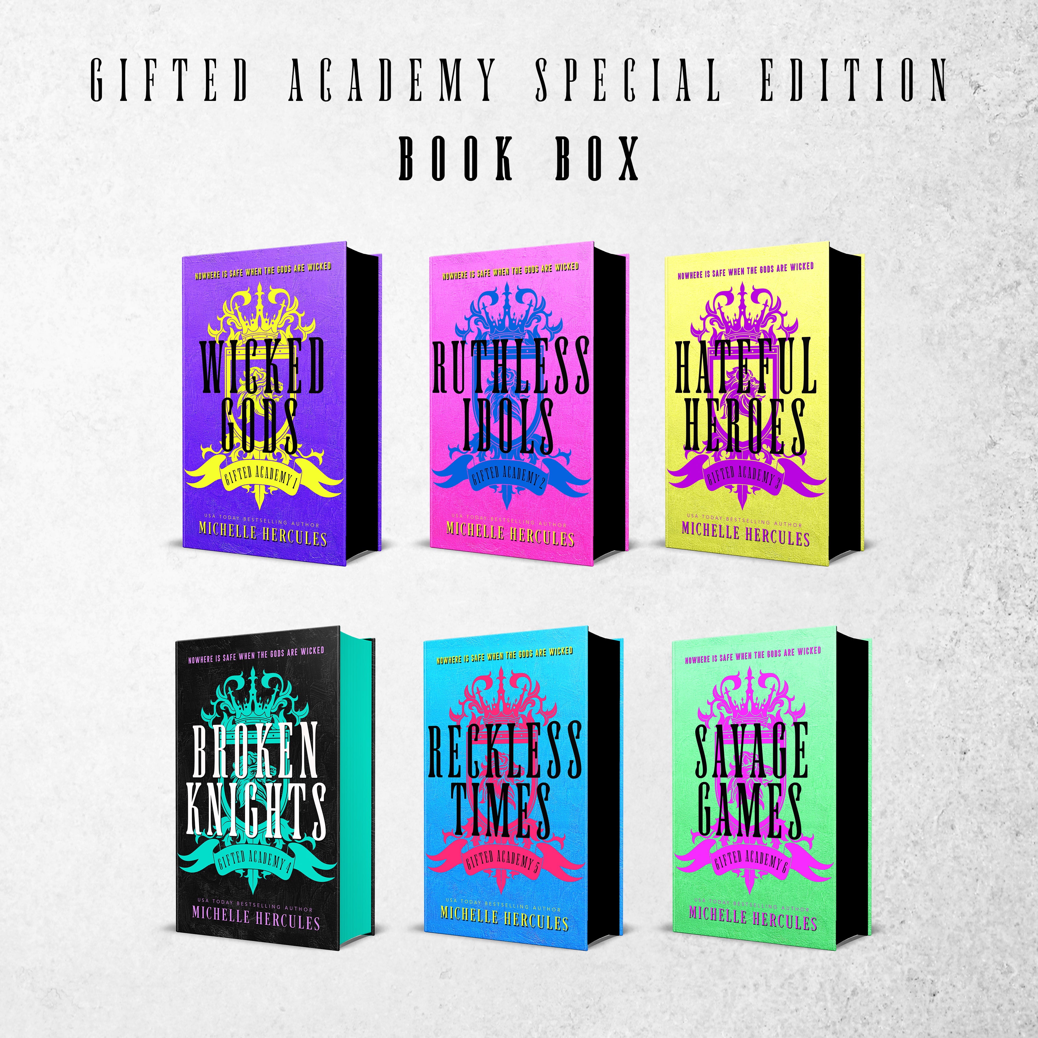 Gifted Academy Special Edition Book Box – Michelle Hercules Book Shop
